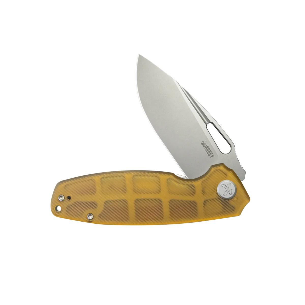 Kubey Tityus Folding Knife Ultem Handle Ultem Handle 14C28N Drop Point ...