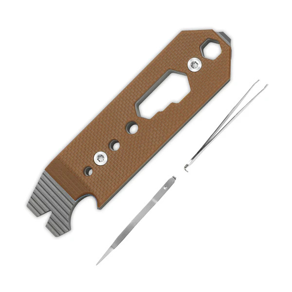(Coming 11/15) Kizer Titanium & G10 EDC Multi-Functional Tools Pac-Bar