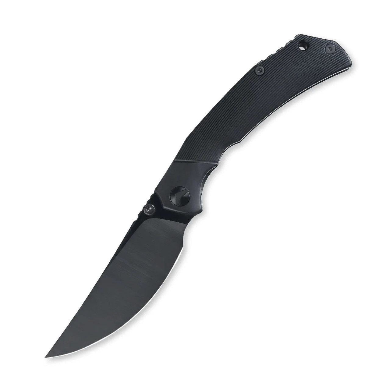 FerraMonster Reaver Folding Knife Black PVD/Lightning Backspacer /Clip ...