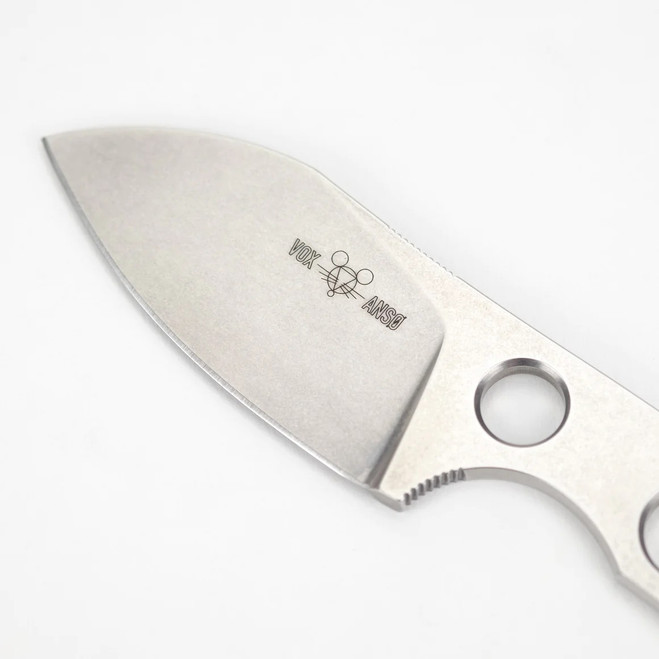 Giant Mouse Knives GMF1 Fixed Blade Knife N690 Handle/Blade Plain Edge ...
