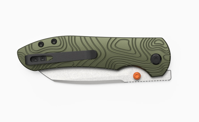 WMK Exclusive Vosteed LC Thornton Knife Black Micarta Handle Copper PVD ...