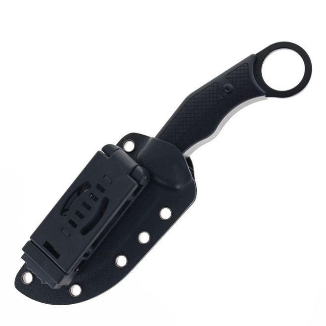 Daily Carry Co Garuda Fixed Blade Black G10 Handle 14C28N Drop Point ...