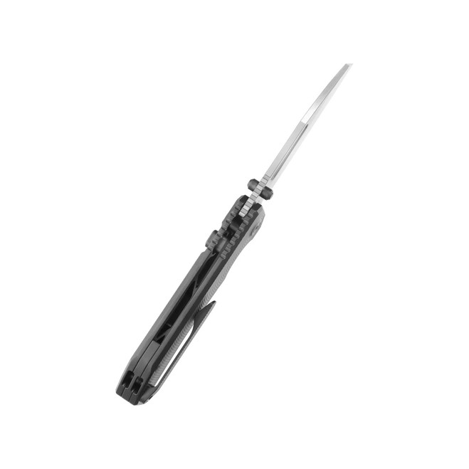 KB Knives Venom Folding Knife DLC Titanium Handle S90V Sheepsfoot Plain ...