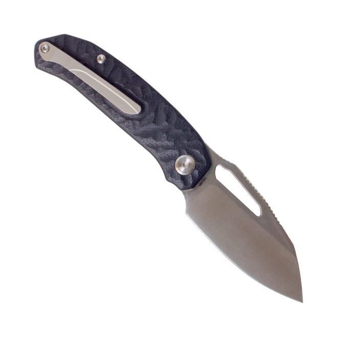 TacKnives Magnificent Beast Folding Knife Black G10 Handle Satin 14c28n ...