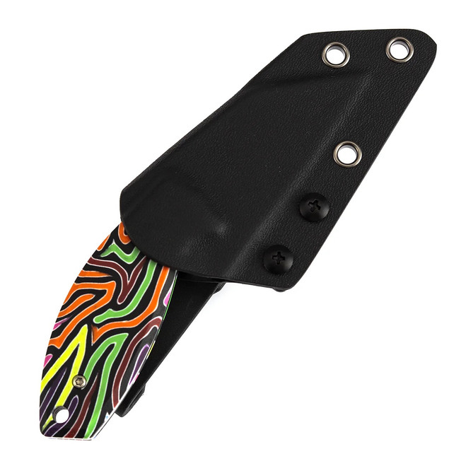 Kansept Siafu Fixed Blade Knife Arcade Pattern G-mascus Handle D2 ...