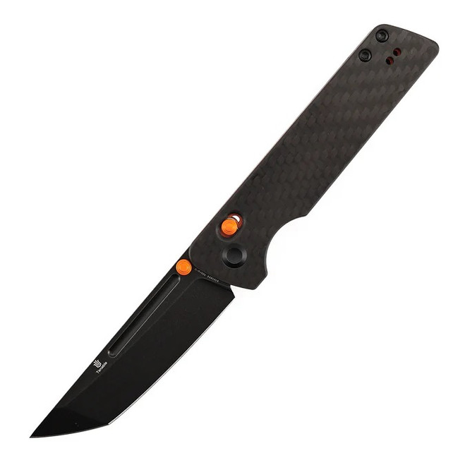 Tenable Anomaly Folding Knife Twill Carbon Fiber/G10 Handle Nitro-V ...