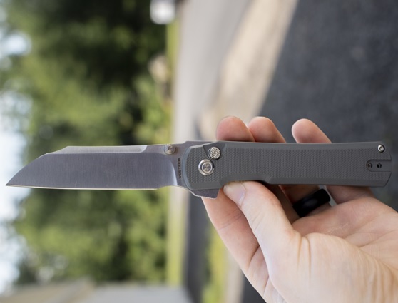 Vosteed Knives Valkyrie Review: Gray G10 Handle, 154CM Blade - White ...