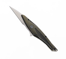 Petrified Fish E10-BRS Hummingbird Folding Knife Bronze Titanium Handle ...