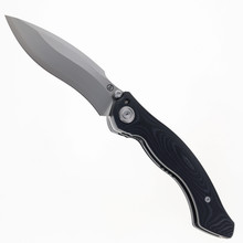 Maxace Vortex-S Folding Knife Black Micarta Handle SLD-magic Plain Edge ...