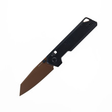 Vosteed Parallel Folding Knife Black Titanium 154CM