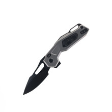 Ketuo Mini Griffin Folding Knife Titanium/Shredded Carbon Fiber Handle ...