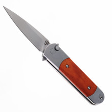 Finch Road Runner Swamp Ranger Folding Knife Tan Bone Smooth Handle ...