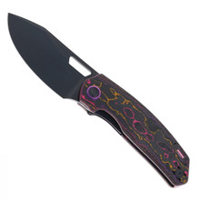 Divo Knives Growler V3 Folding Knife POP Fat Carbon Handle DLC S90V Blade