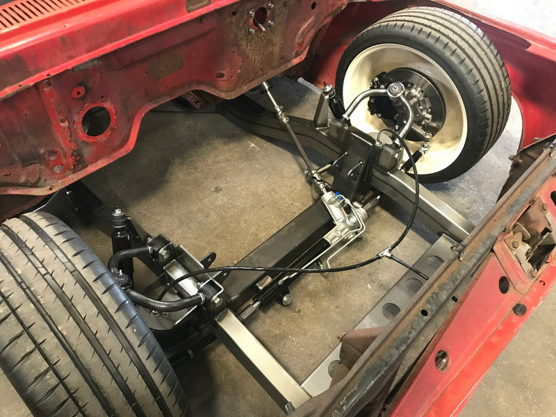 1961-1964 F100 Ford pickup chassis - Boling Brothers