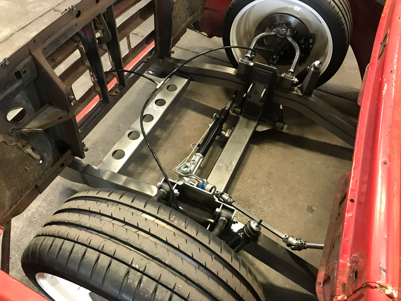 1961-1964 F100 Ford pickup chassis - Boling Brothers