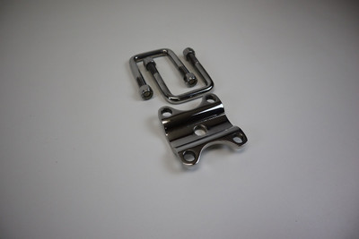 Front Spring Clamp kit, Polished SS - Boling Brothers