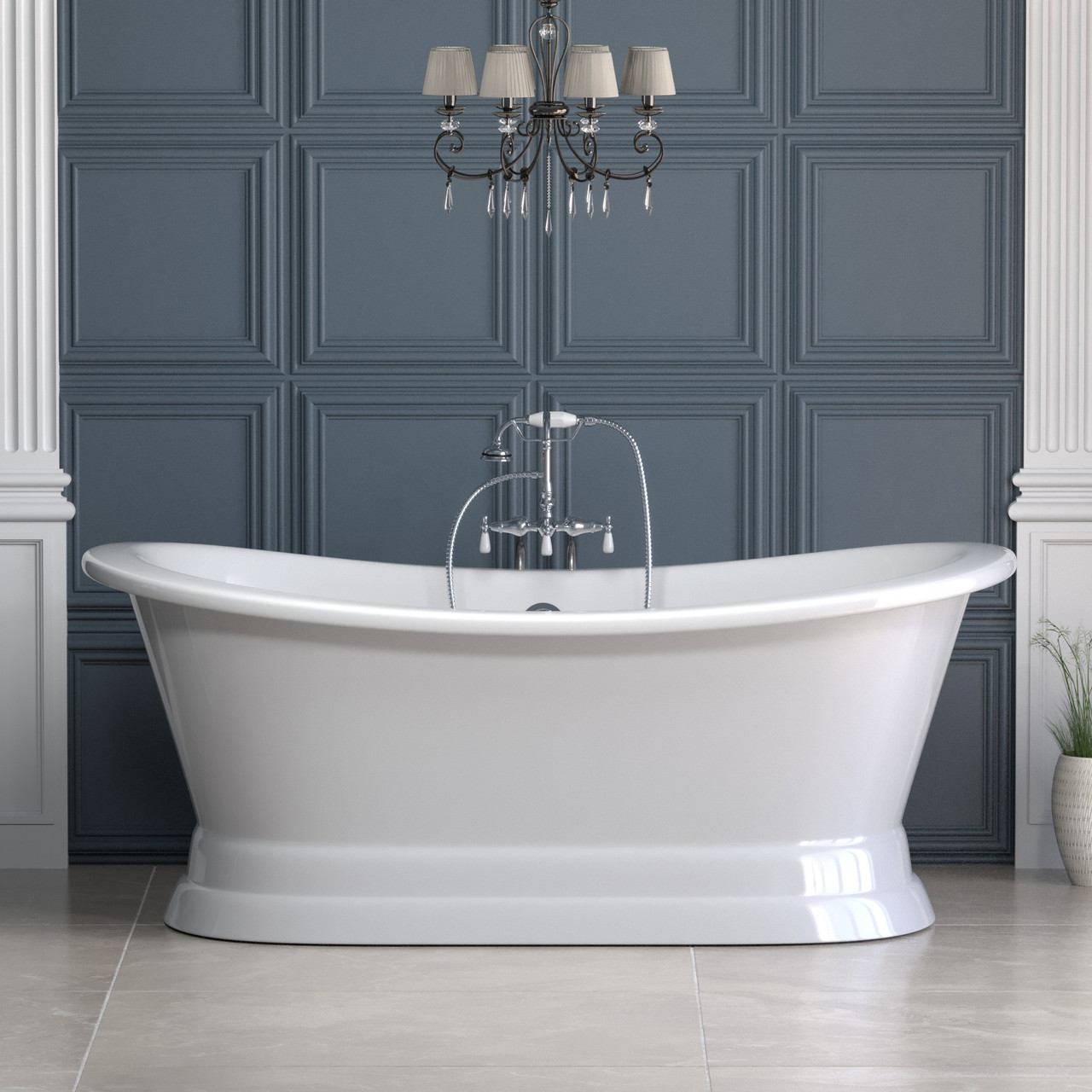 2 Person Clawfoot Tubnull