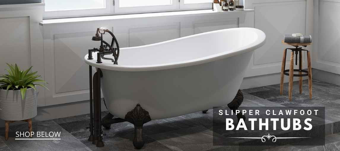 Modern & Vintage Clawfoot Bathtubs: Designer Freestanding Tubs | Ships ...