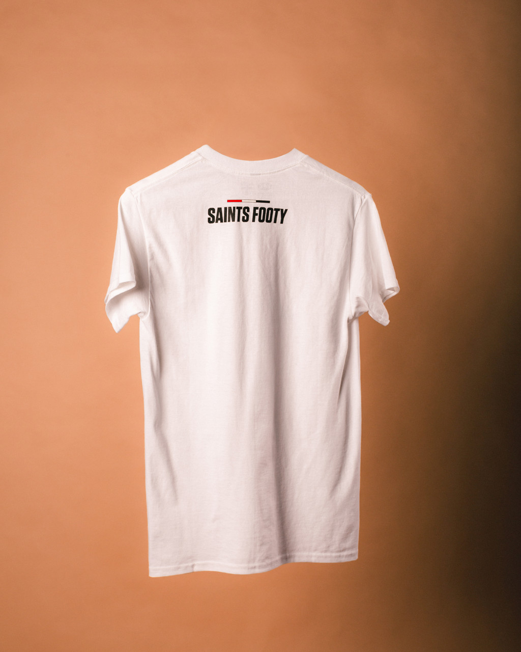 Saints Footy Stickman Tee - White - Saints Locker