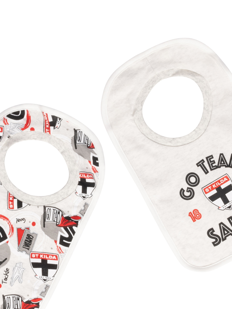 St Kilda Go Team 2-Pack Bib Set - Saints Locker