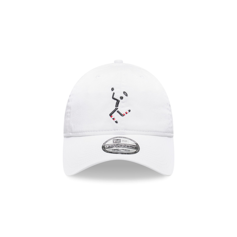 New Era 920 Stickman Jump Cap - White - Saints Locker