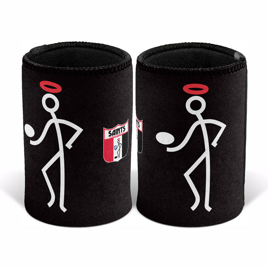 Stickman Can Cooler - Black - Saints Locker