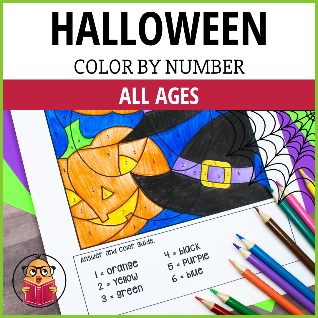 Halloween Color By Number