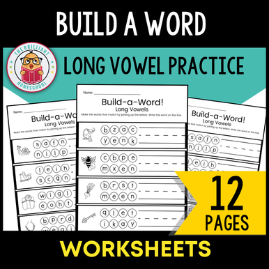 Build A Word - Long Vowels