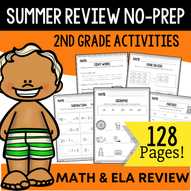 Summer Review Packet - Second Grade