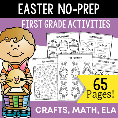 First Grade Easter Unit