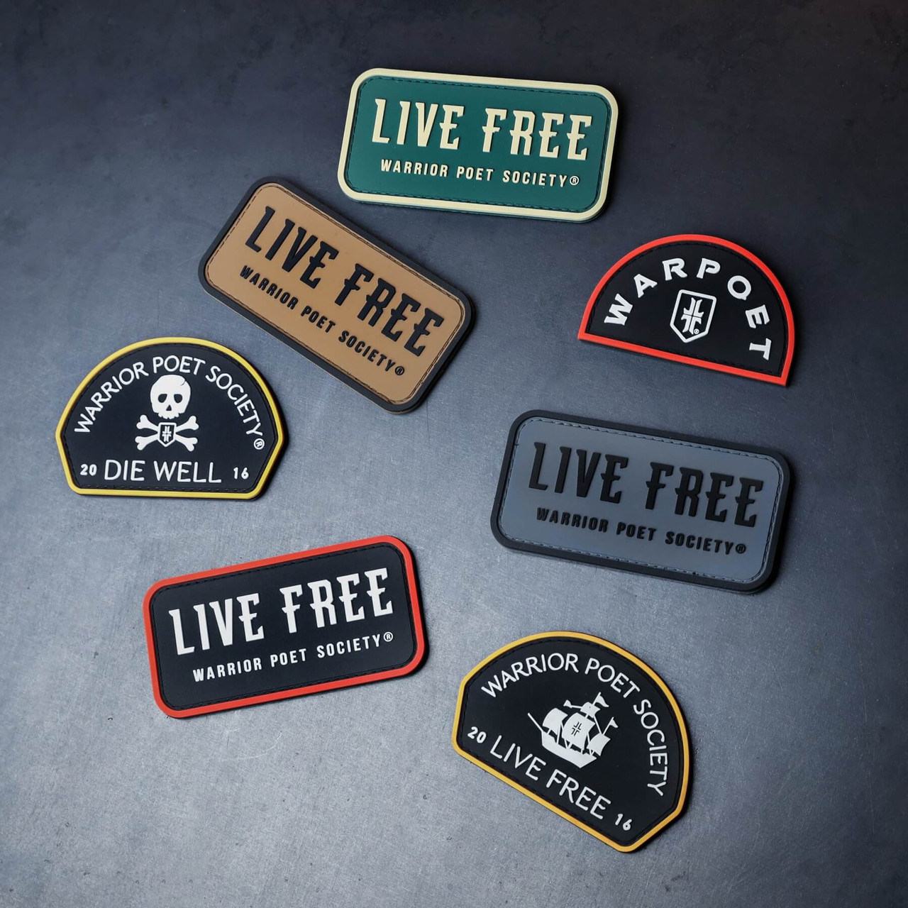 Rough Seas Patch - Die Well - PVC