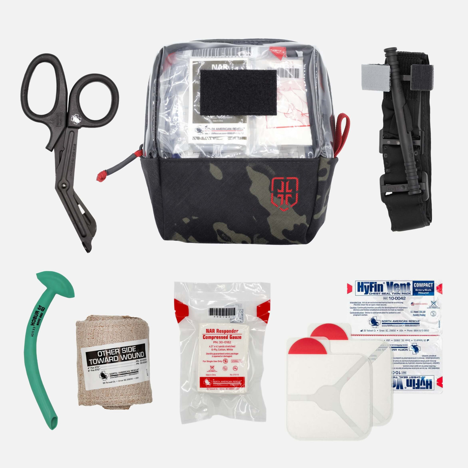 Packy Sack + Medical Components Pack - Medical Grab Bag