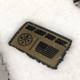 PVC Train Hard Patch: PVC Patches For Hats, Jackets, Kits