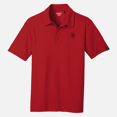 Shield Performance Polo - Signal Red - Warrior Poet Supply Co