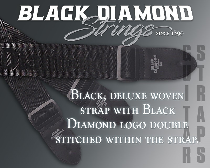 Black Diamond Strings® Guitar Straps | Black Diamond Strings®