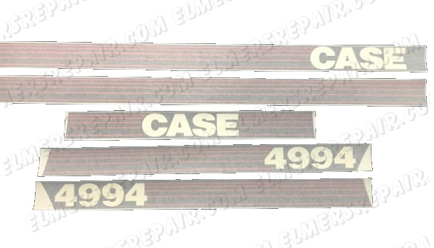 ER- VC404 Case 4494 4wd Decal Set (Hood/Cab Stripes only) - Elmer's ...