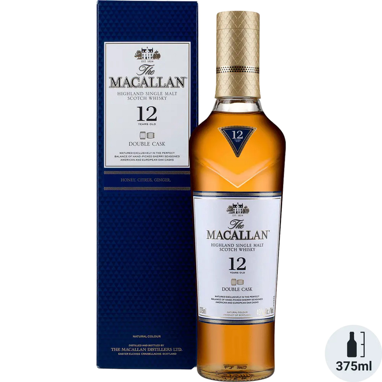 The Macallan 12 Years Double Cask 375 ML - Glendale Liquor Store
