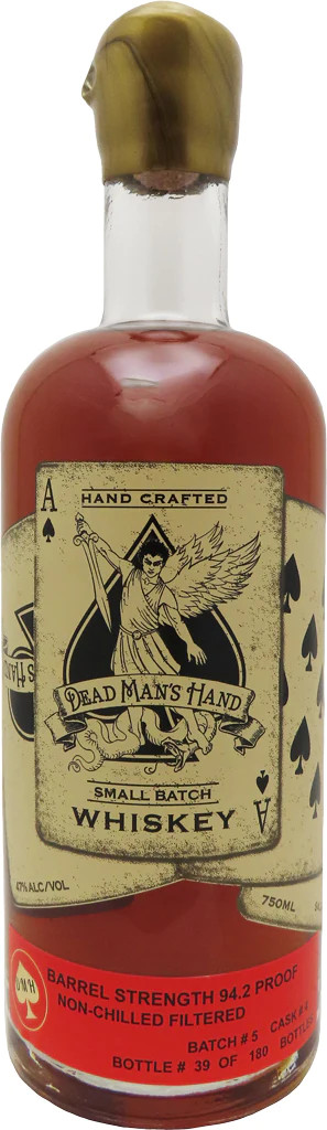 Dead Man's Hand Barrel Strength Whiskey 750 ML - Glendale Liquor Store