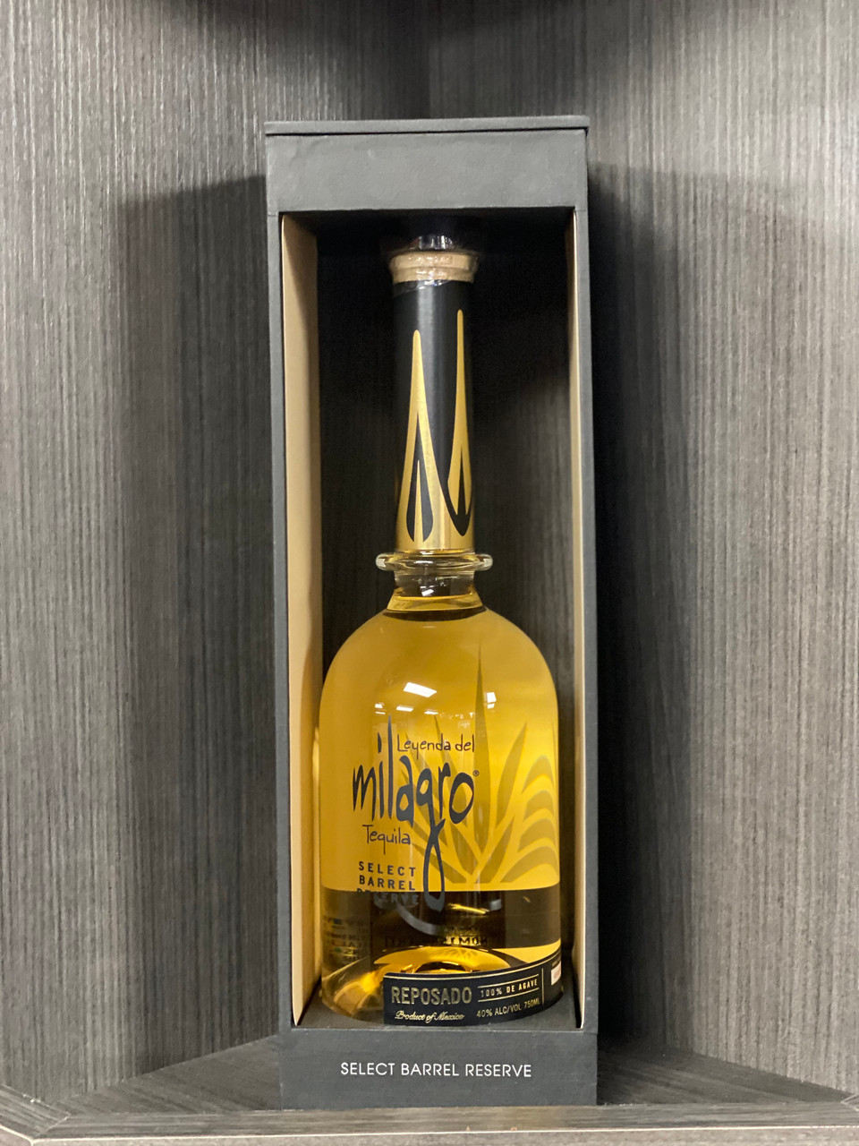 MILAGRO SELECT BARREL RESERVE REPOSADO 750 ML - Glendale Liquor Store