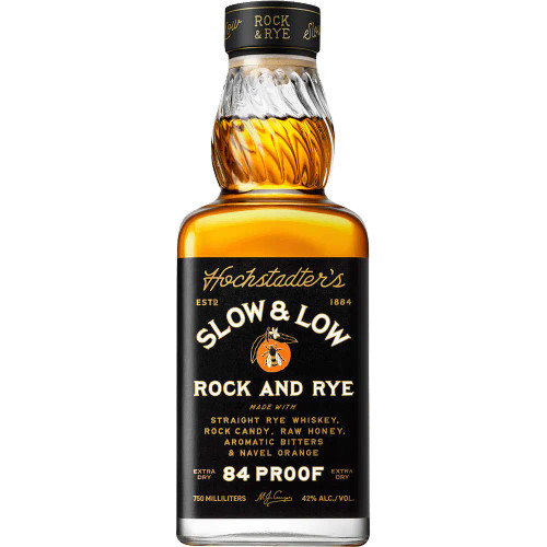 Slow & Low Rock and Rye Whiskey 750 ML - Glendale Liquor Store