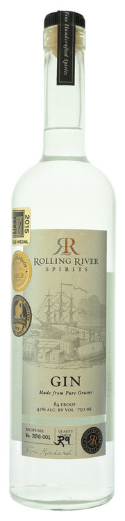 Rolling river pure gin 750ml - Glendale Liquor Store