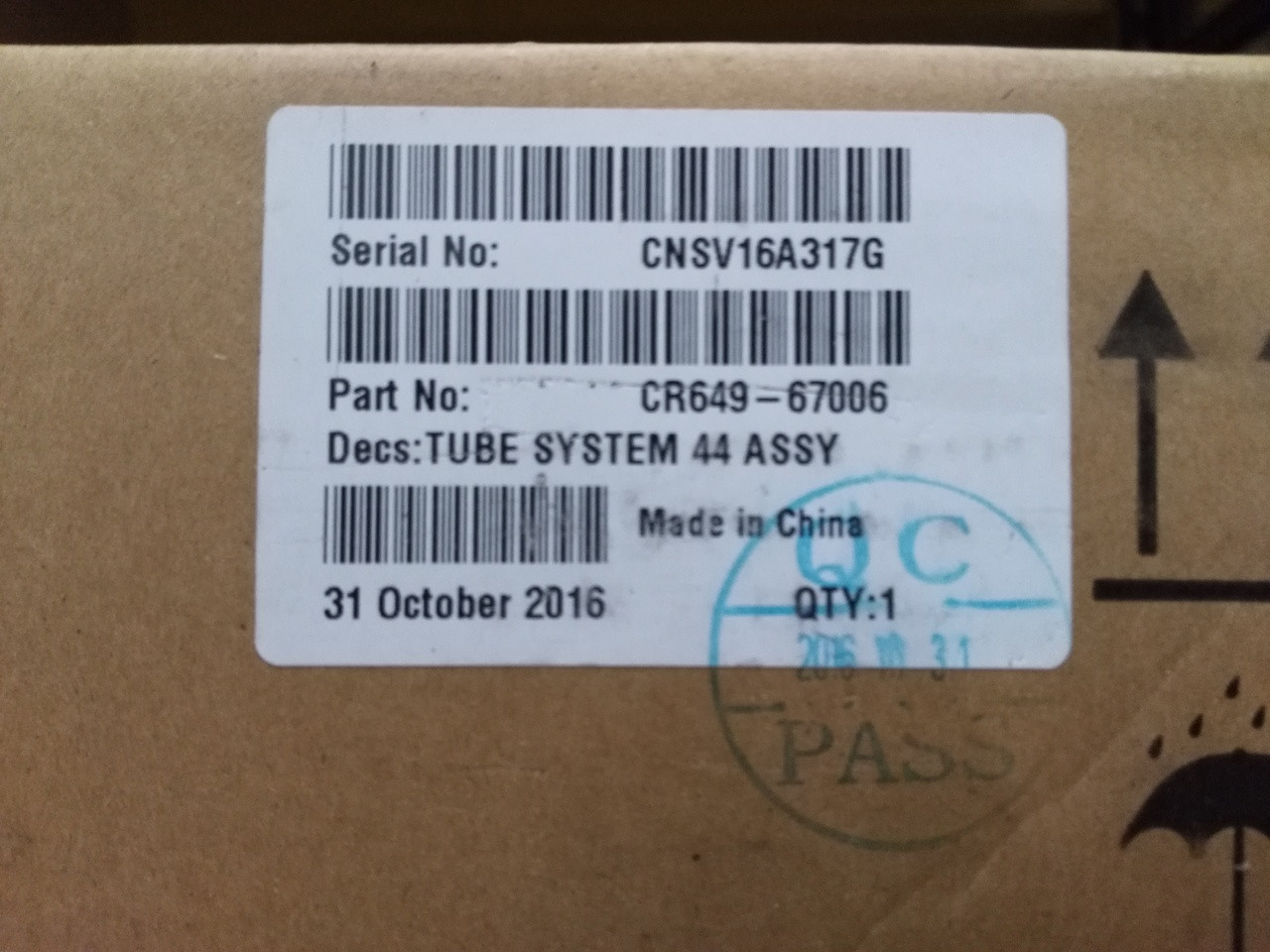 CR649-67006 Ink Tube System 44 Assy SV for dh T1300 2300 790 795 ...