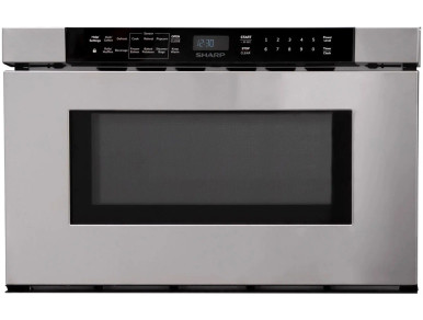 Sharp 24 Stainless Steel Built-In Microwave Drawer Oven - Colton Lane