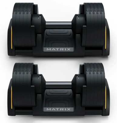 Matrix DB50 50 lb. Adjustable Dumbbells Pair - Colton Lane