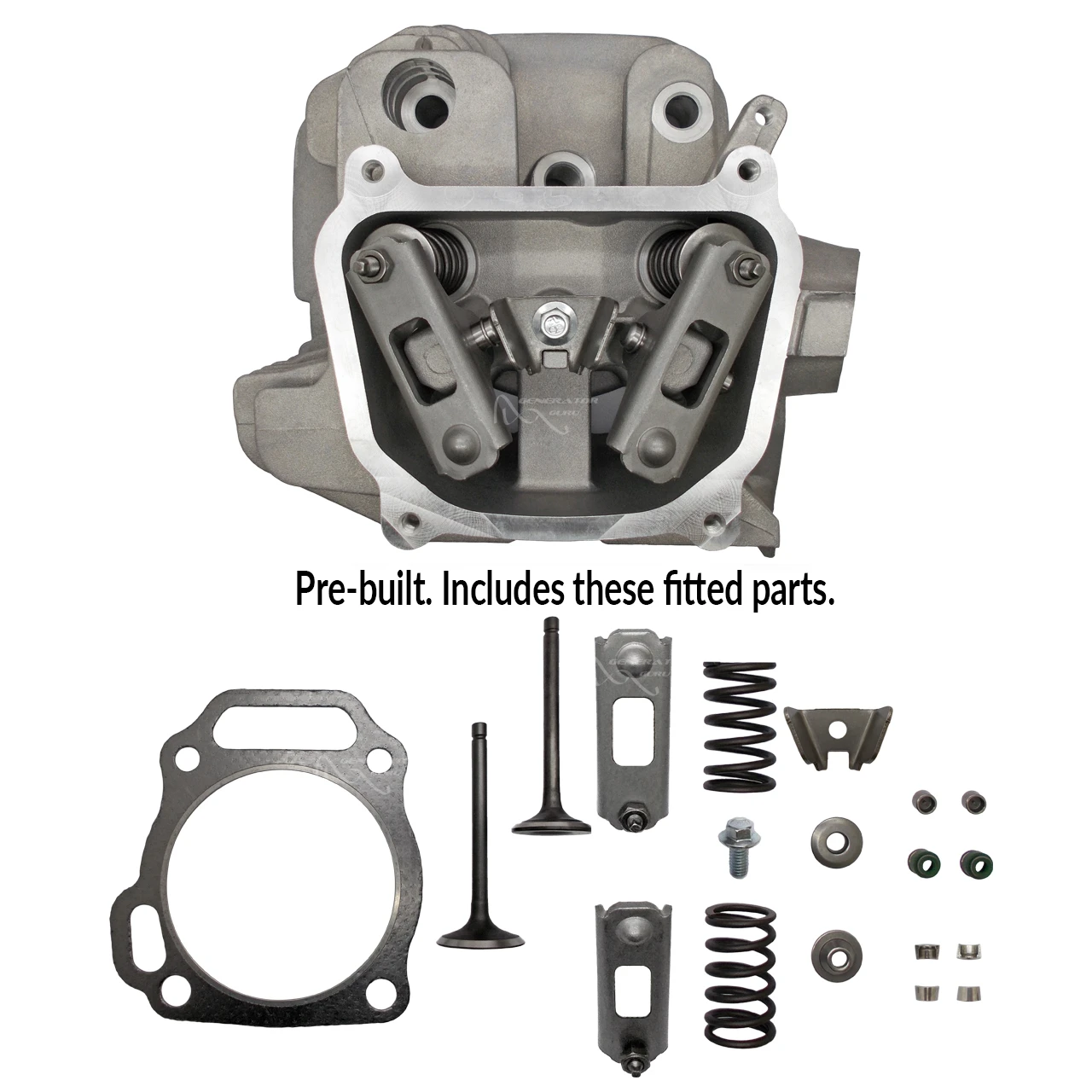Cylinder Head 54728964 Prebuilt with Valves and Rockers - Generator ...