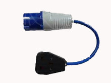 Fly Lead Converter 16A 240V to 1 x 13A UK IP44 - Generator Guru - Parts ...
