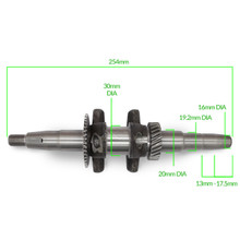 Crankshaft (Tapered Shaft) GX160 for generator use - Generator Guru ...