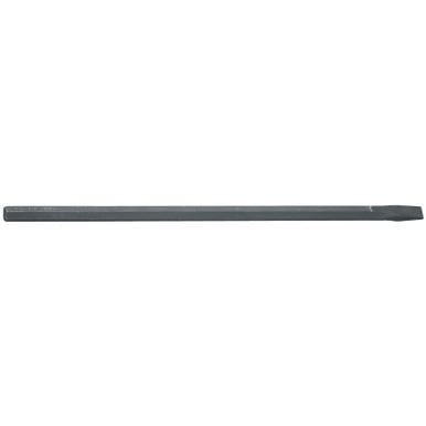 Cold Chisel, Flat Tip, Hex Stock, Steel Tip, 12 in Lg, Steel, Extra ...