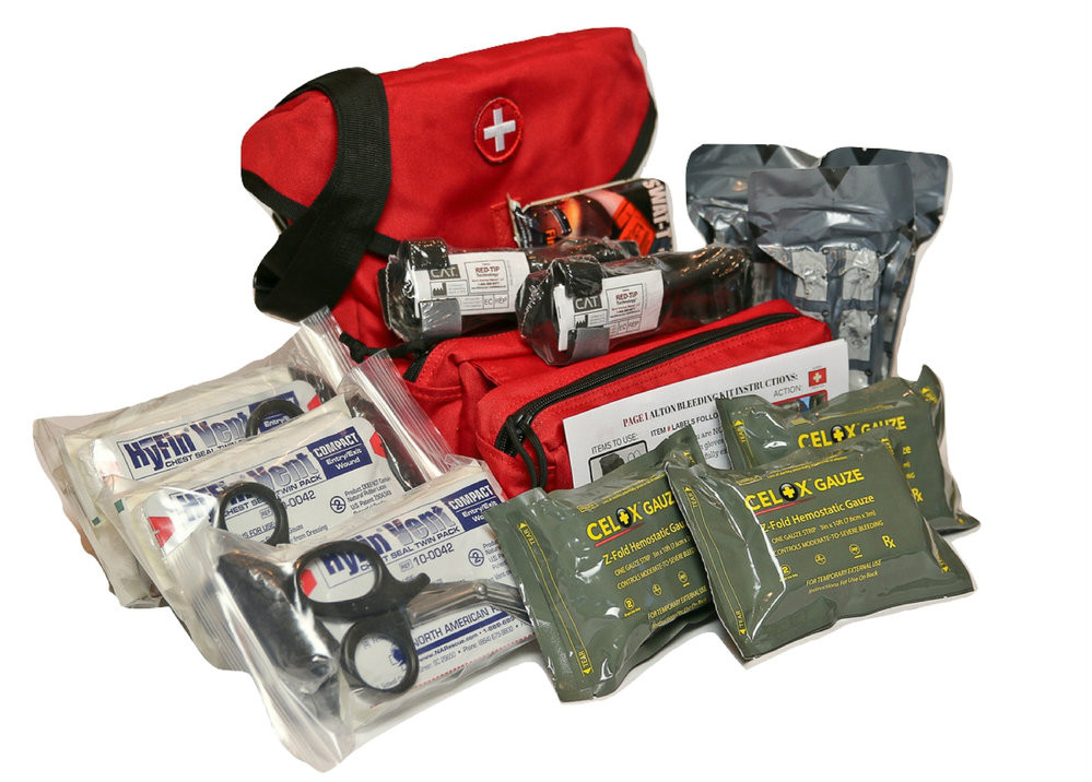 First Aid Kit Multi Person For Bleeding Wounds GRAB N GO™ - Doom and ...