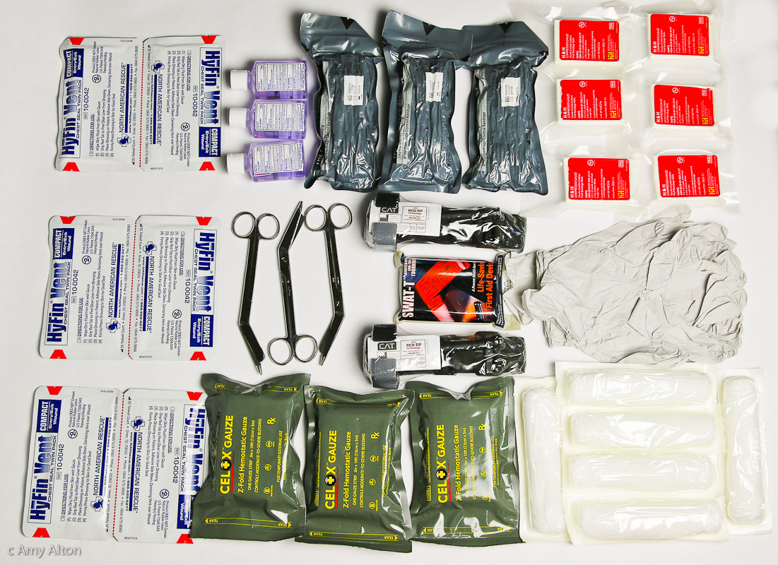 First Aid Kit Multi Person For Bleeding Wounds GRAB N GO™ - Doom and ...